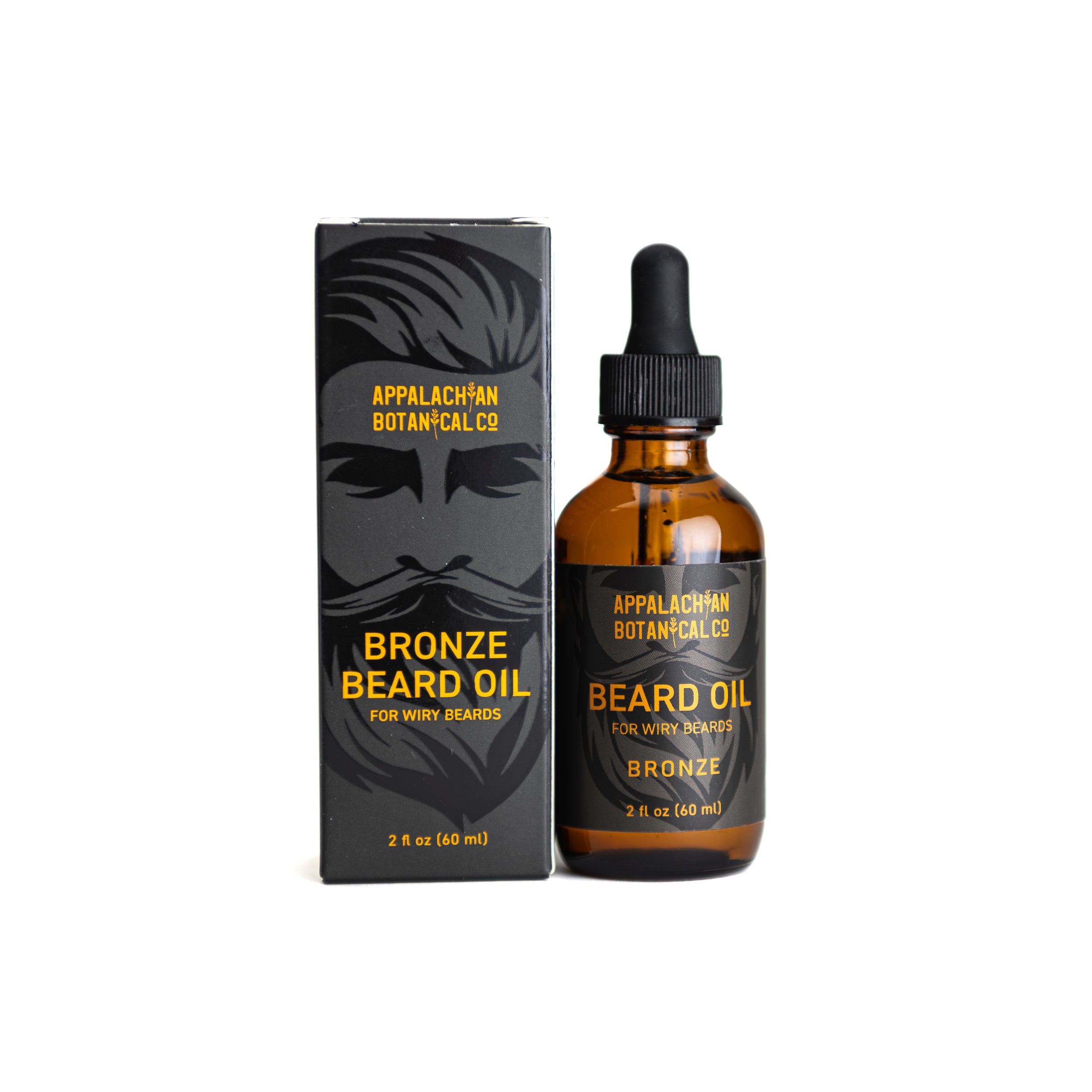 Bronze Beard Oil | Tame & Soften Wiry Beards – Appalachian Botanical Co.