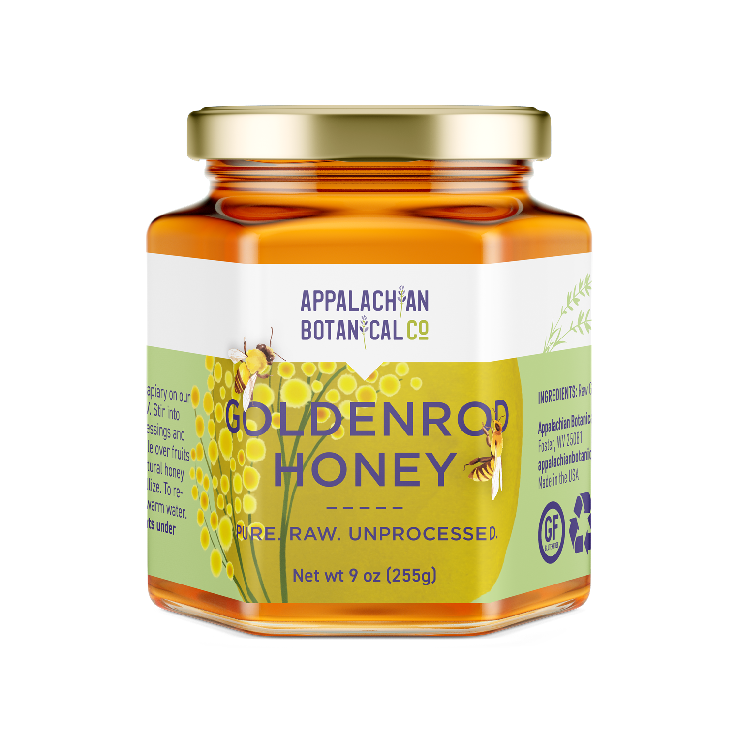Local Goldenrod Honey | Sweet & Natural – Appalachian Botanical Co.