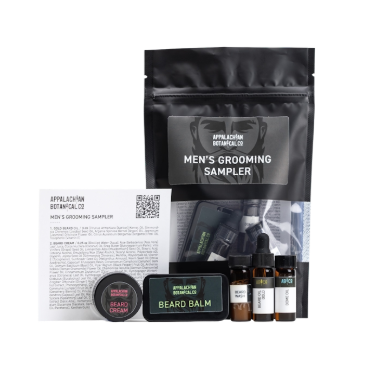 Men's Grooming Sampler: More Natural Beard and Scalp Care Kit ...